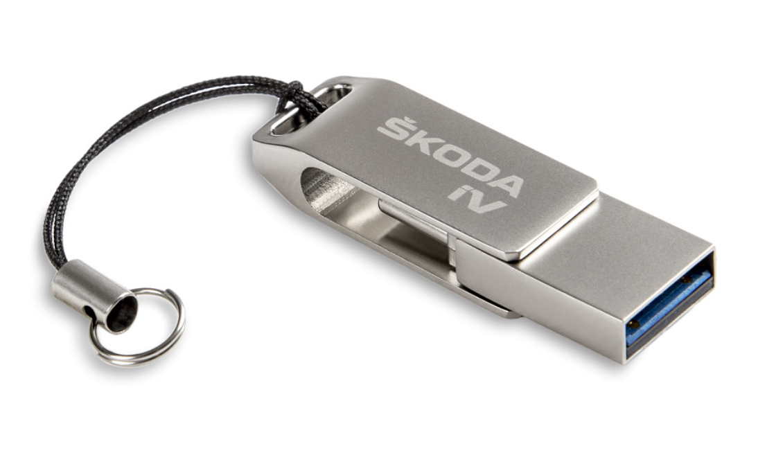 Dual USB Stick 32 GB iV | Official Skoda Auto E-shop