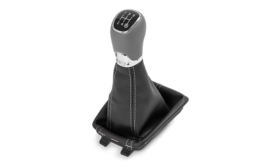 Leather 5 gear shift knob and sleeve FABIA III Official Skoda Auto E shop