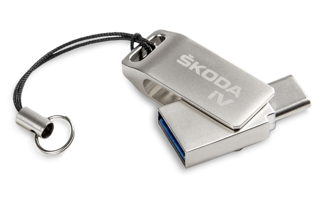 Dual USB Stick 32 GB iV | Official Skoda Auto E-shop