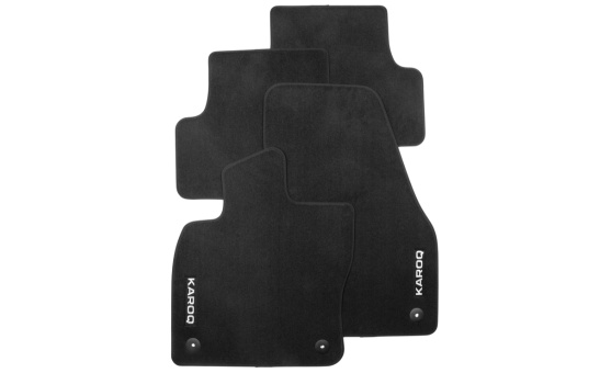 Textile foot mats Premium Karoq Official Skoda Auto E shop