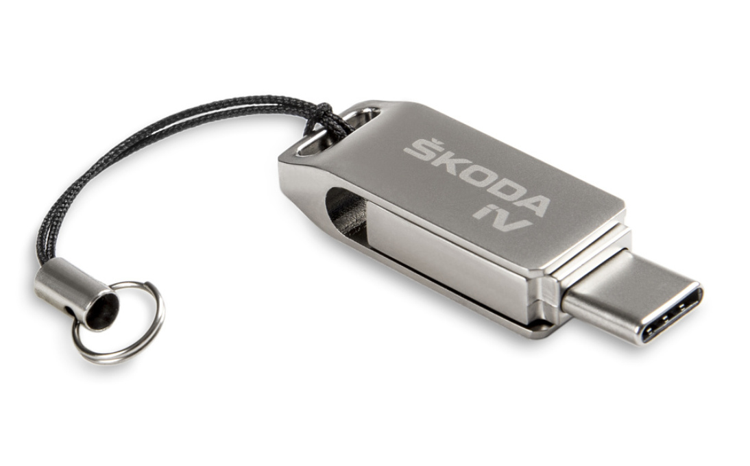 Dual USB Stick 32 GB iV | Official Skoda Auto E-shop