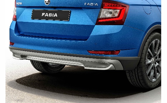 Rear bumper extension Fabia III Official Skoda Auto E shop