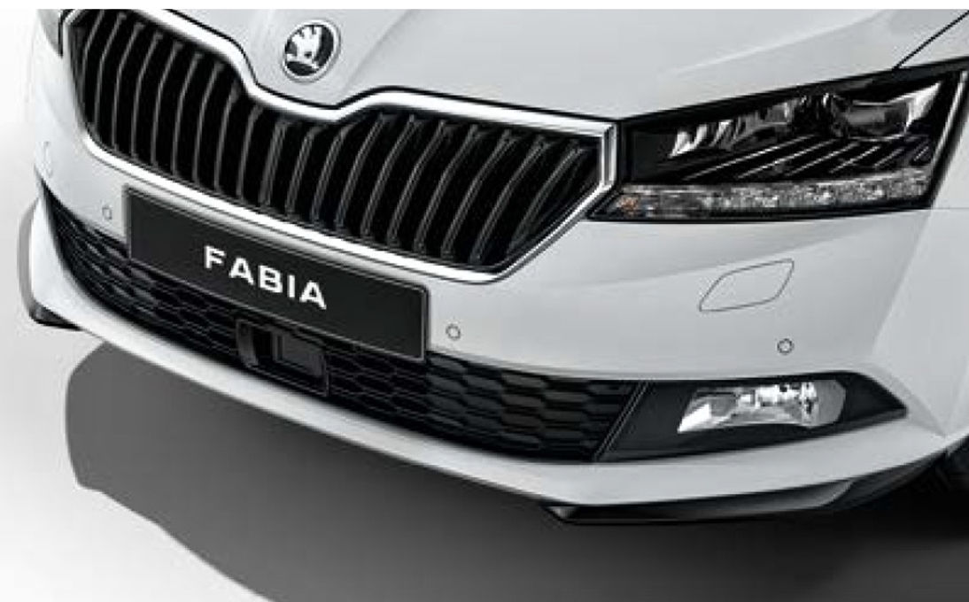 Front bumper spoiler for Fabia III Official Skoda Auto E shop