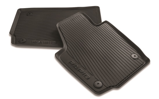 Skoda rapid foot mats store